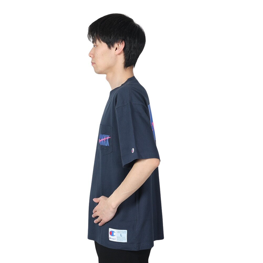 チャンピオン-ヘリテイジ（CHAMPION-HERITAGE）（メンズ）アクションスタイル ショートスリーブ ポケットTシャツ 24SS C3-Z305 370 | スポーツ用品はスーパー ...