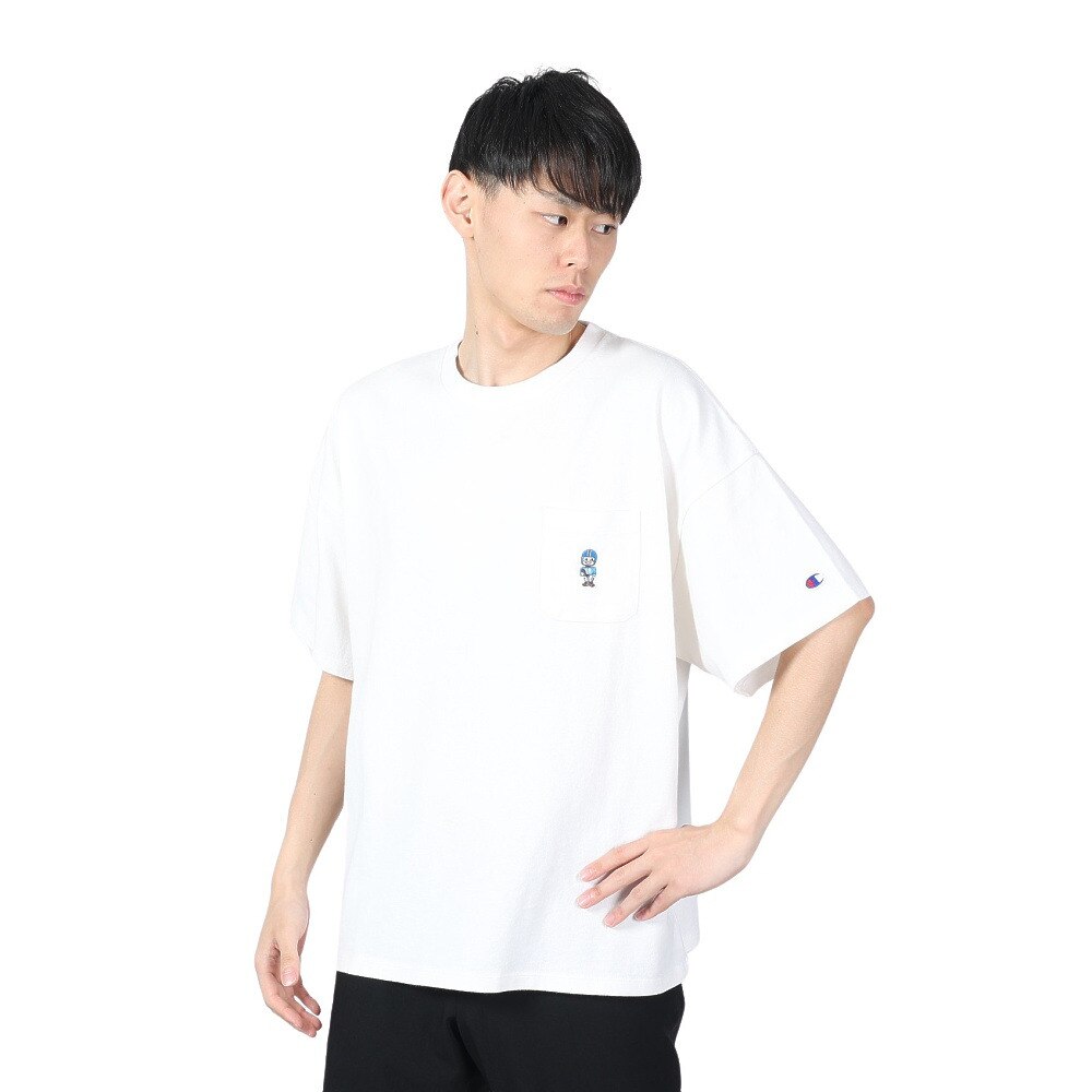 チャンピオン-ヘリテイジ（CHAMPION-HERITAGE）（メンズ、レディース）ルーズフィット 半袖ポケットTシャツ C3-Z327 010 | スポーツ用品はスーパースポーツゼビオ