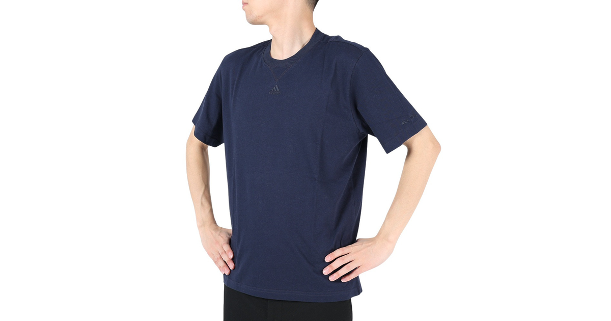 アディダス（adidas）（メンズ）半袖Tシャツ メンズ ALLSZN ECR84-IC9797 ネイビー | スポーツ用品はスーパースポーツゼビオ