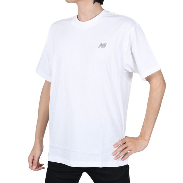ニューバランス（new balance）（メンズ）スモールロゴ 半袖Tシャツ MT41509WT | スポーツ用品はスーパースポーツゼビオ