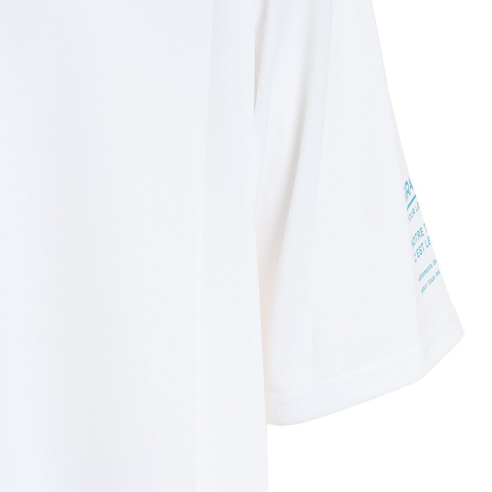 ジローム（GIRAUDM）（メンズ）半袖Tシャツ メンズ ドライ プリントメッシュTLF CT2S3357-TR863-DGCD WHT ...