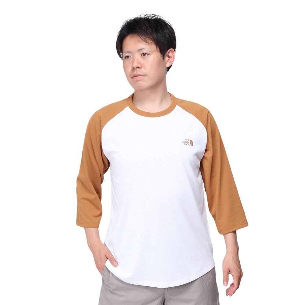 ザ・ノース・フェイス（THE NORTH FACE）（メンズ）クォータースリーブ ベースボールTシャツ ラグランスリーブ NT32476 TM ...