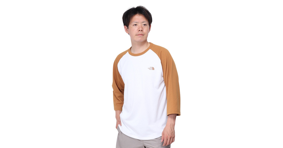 ノースフェイス（THE NORTH FACE）（メンズ）クォータースリーブ ベースボールTシャツ ラグランスリーブ NT32476 TM ...