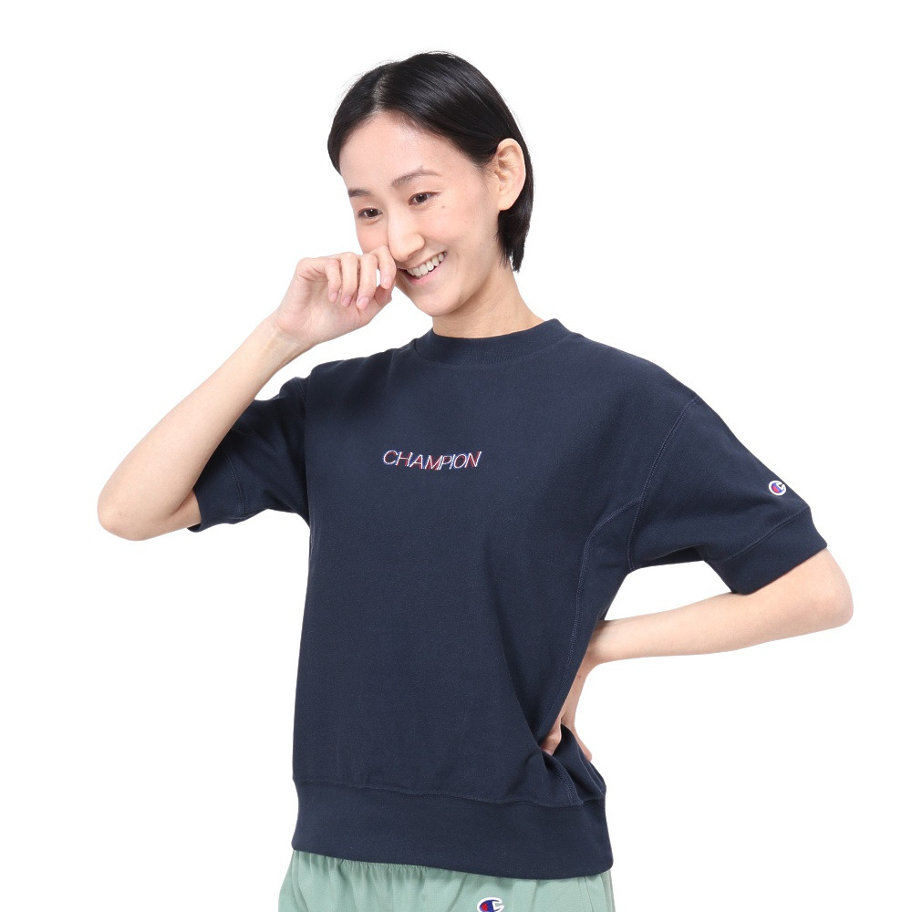 チャンピオン-ヘリテイジ（CHAMPION-HERITAGE）（レディース）リバースウィーブ ショートスリーブTシャツ 24SS CW-Z301 370 | スポーツ用品はスーパースポーツゼビオ