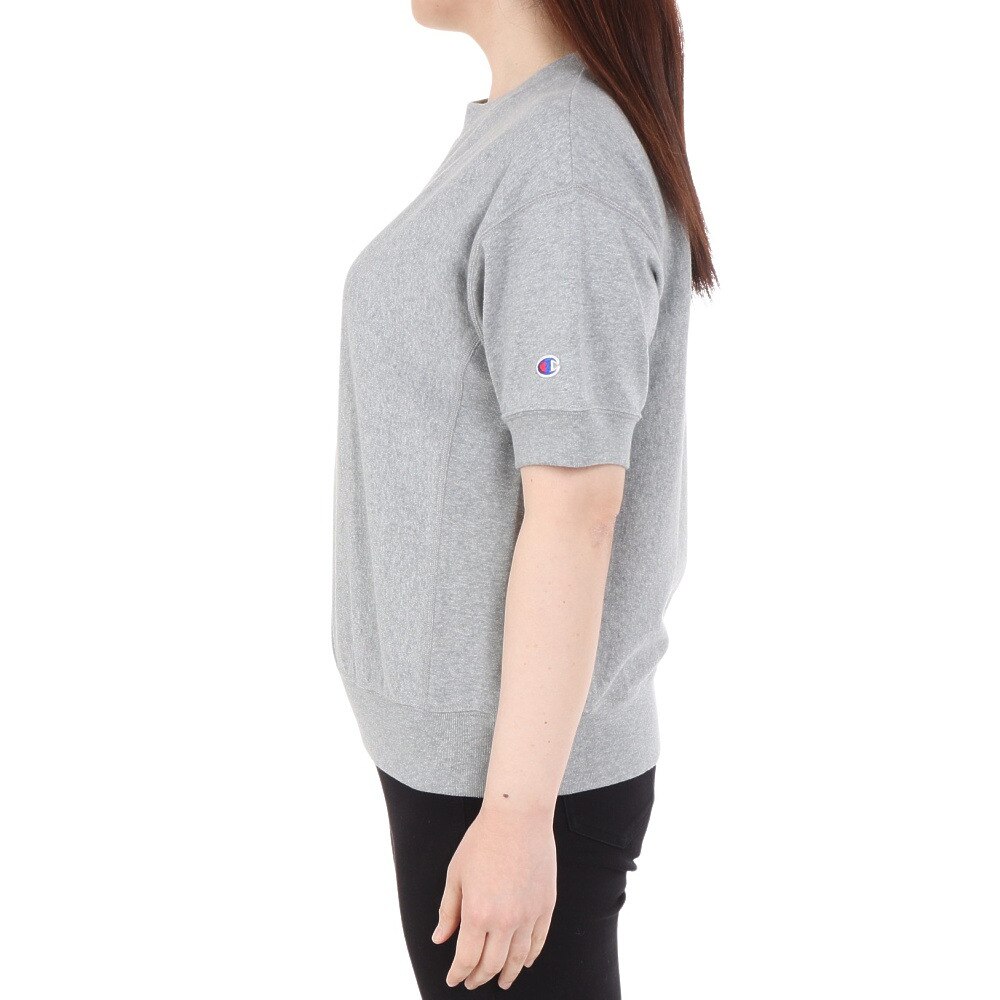 チャンピオン-ヘリテイジ（CHAMPION-HERITAGE）（レディース）リバースウィーブ ショートスリーブTシャツ 24SS CW-Z301 070 | スポーツ用品はスーパースポーツゼビオ