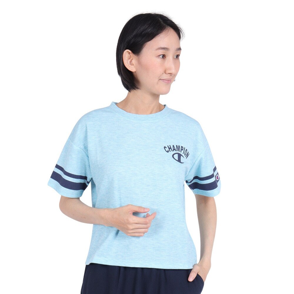 チャンピオン（CHAMPION）（レディース）ショートスリーブTシャツ 24SS CW-ZS312 349 | スポーツ用品はスーパースポーツゼビオ