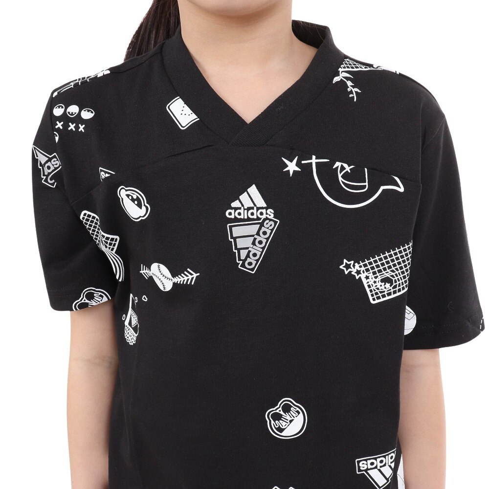 アディダス（adidas）（キッズ）キッズ ブランド ラブ 半袖Tシャツ KOS59-IN3298 | スポーツ用品はスーパースポーツゼビオ