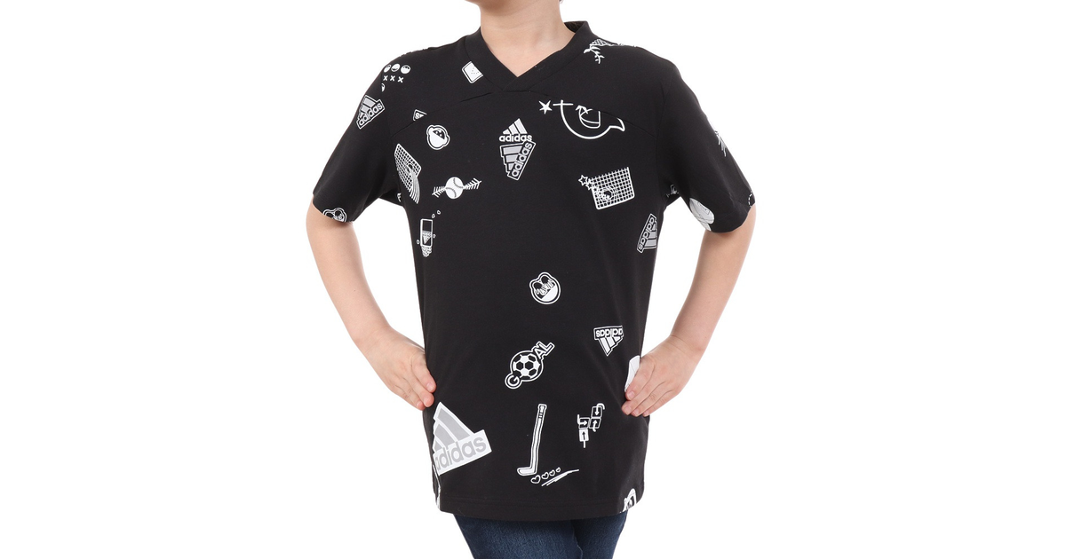 アディダス（adidas）（キッズ）キッズ ブランド ラブ 半袖Tシャツ KOS59-IN3298 | スポーツ用品はスーパースポーツゼビオ