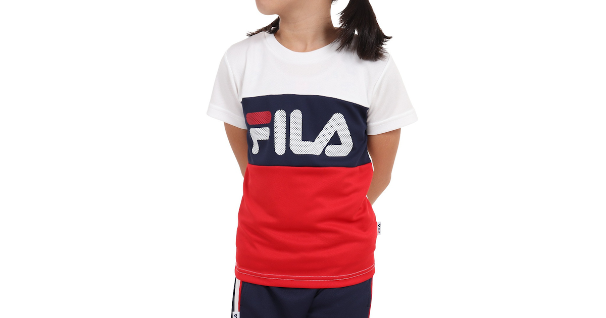 フィラ（FILA）（キッズ）ガールズ 半袖ロゴTシャツ 113-700 OWT | スポーツ用品はスーパースポーツゼビオ