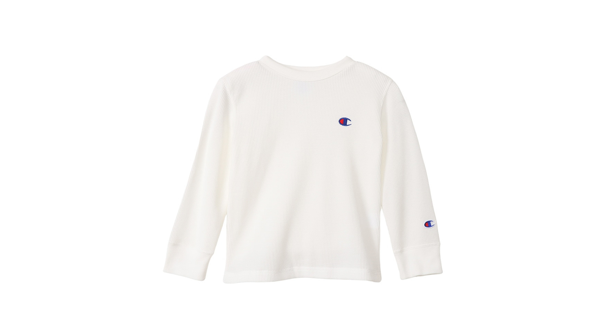 チャンピオン（CHAMPION）（キッズ）キッズ 長袖 Tシャツ CK-Y405 020 | ゴルフ用品はヴィクトリアゴルフ