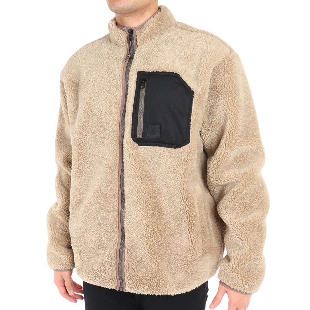 ボルコム（Volcom）（メンズ）MUZZER FUZZAR ジップ フーディ 22 A4842203 KHA | スポーツ用品はスーパー ...