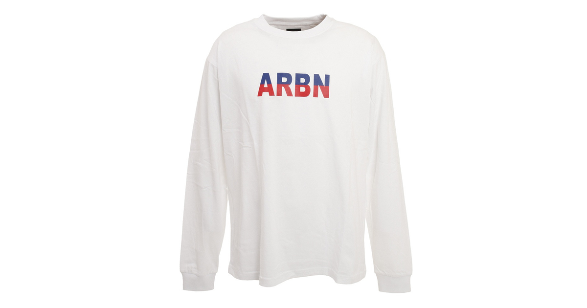 エーアールビーエヌ（ARBN）（メンズ）LOGO STANDARD 長袖Tシャツ ARBN21aw-001-WHT | スポーツ用品はスーパー ...
