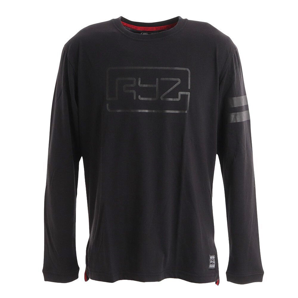 ライズ（RYZ）（メンズ）Tシャツ メンズ 長袖 869R9CD8729 BLK | スポーツ用品はスーパースポーツゼビオ