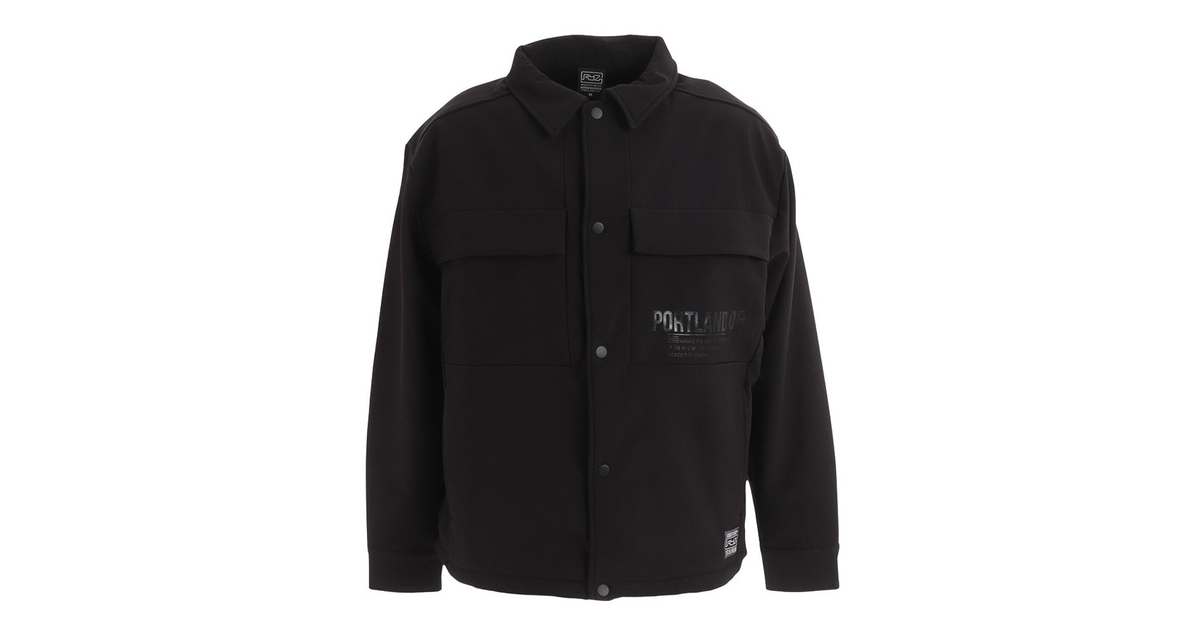 ライズ（RYZ）（メンズ）BONDED SHIRTS ジャケット RZ10EG22FW5006 BLK アウター コート 冬 あったか ...
