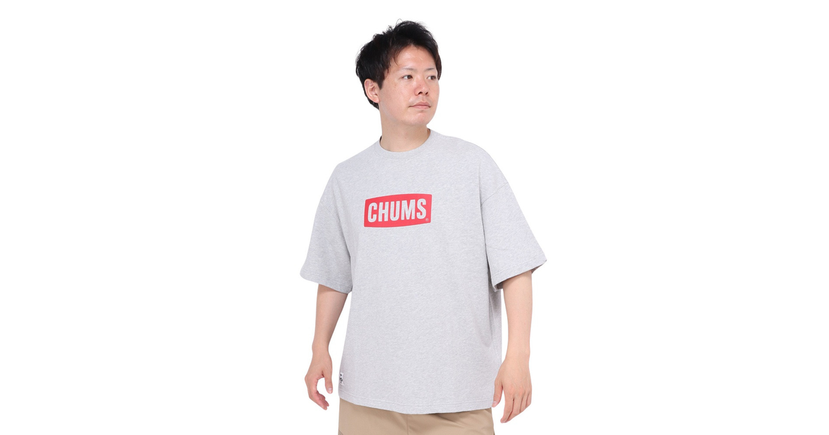 チャムス（CHUMS）（メンズ）オーバーサイズドショートスリーブクルートップループパイル CH00-1446-G045 | アウトドア・キャンプ用品はエルブレス