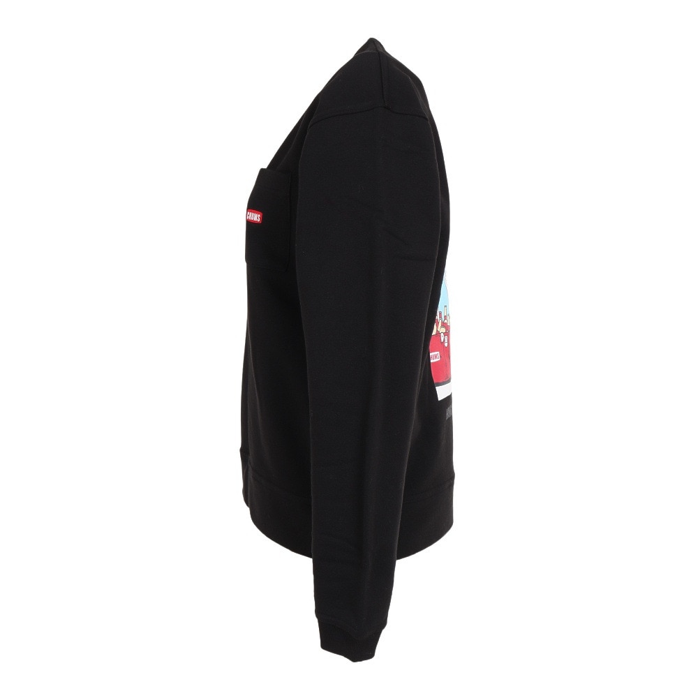 チャムス｜チャムス（CHUMS）（レディース）スウェット Bonneville ポケットクルートレーナー CH10-1382-K001 ...