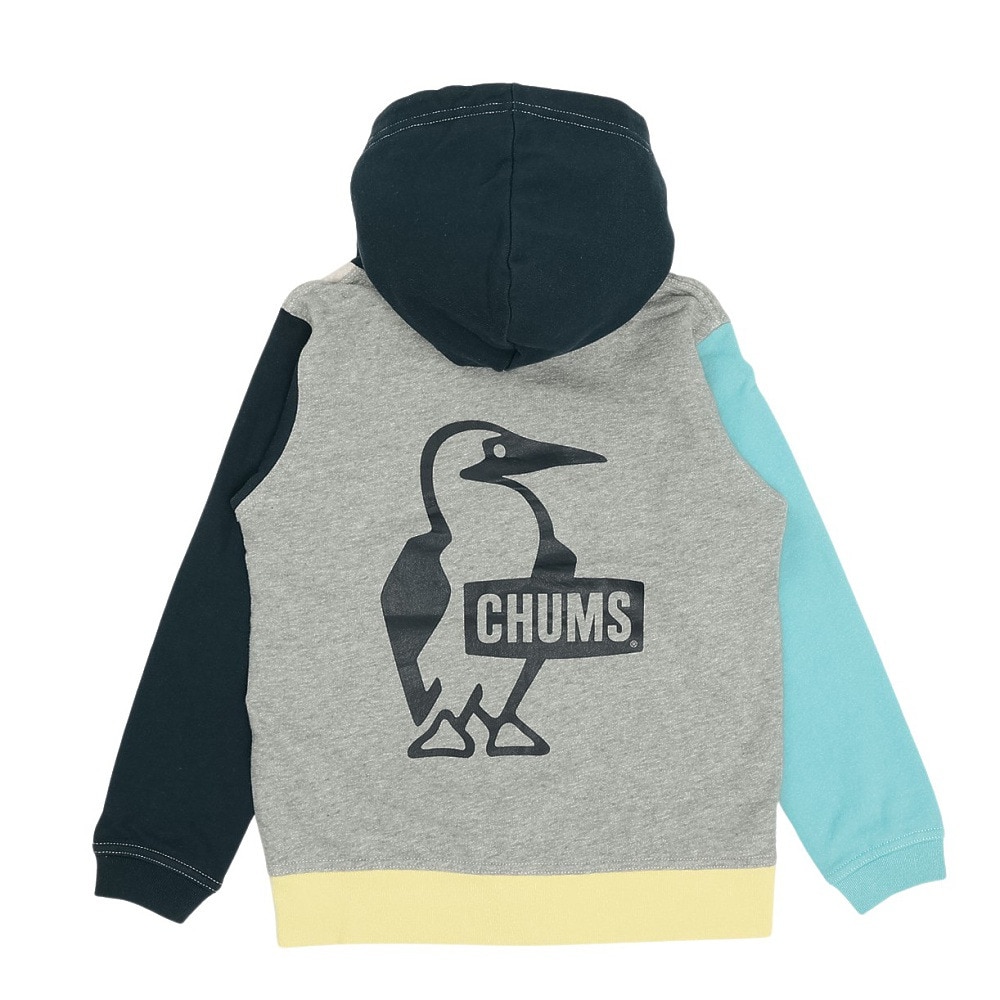チャムス（CHUMS）（キッズ）ジュニア ループパイルブービーロゴジップ