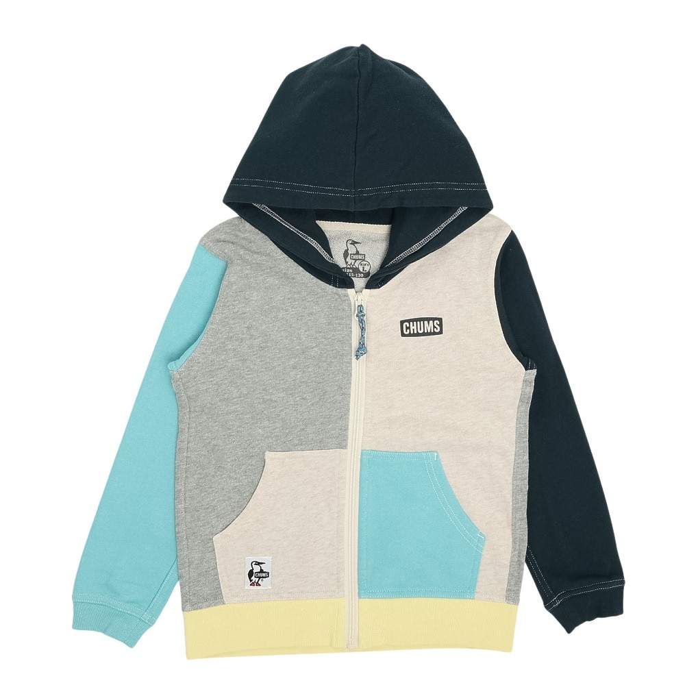 チャムス(CHUMS)ジュニア ループパイルブービーロゴジップパーカー CH20-1088-N001(Jr) チャムス（CHUMS）（キッズ）ジュニア ループパイルブービーロゴジップ