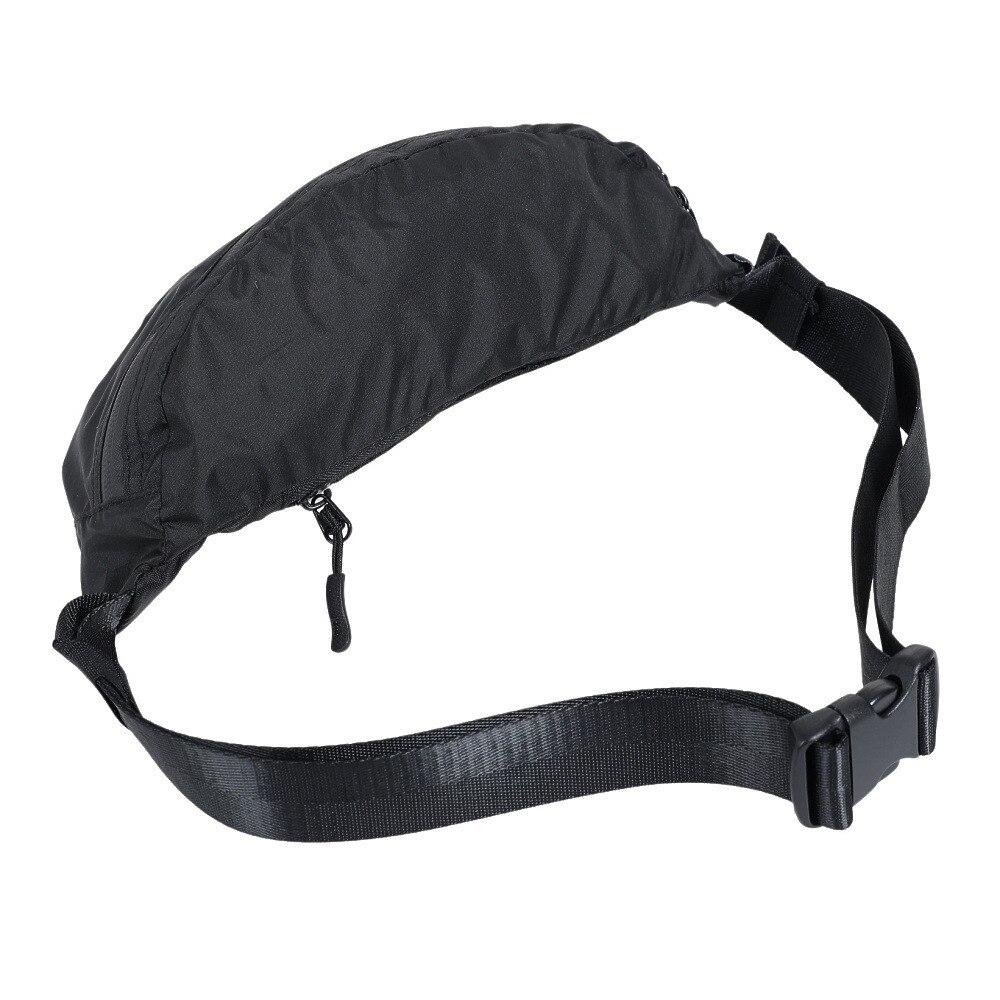 キウ（Kiu）（メンズ、レディース）ウエストバッグ ウォータープルーフボディバッグS K328-900 ブラック | アウトドア・キャンプ用品はエルブレス