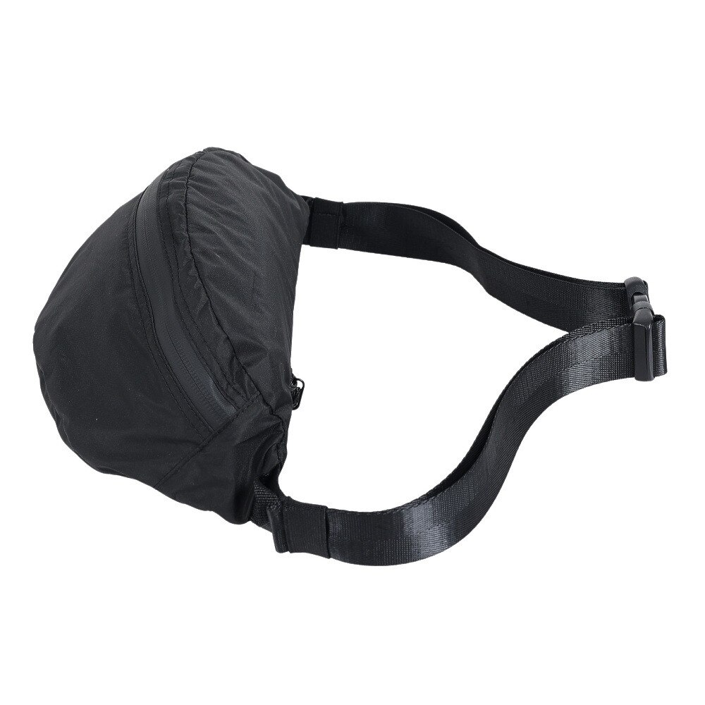 キウ（Kiu）（メンズ、レディース）ウエストバッグ ウォータープルーフボディバッグS K328-900 ブラック | アウトドア・キャンプ用品はエルブレス