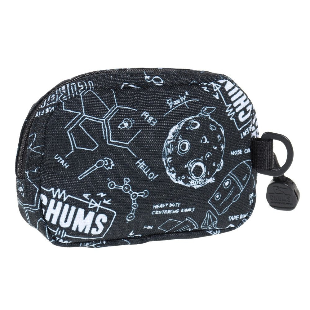 チャムス（CHUMS）（メンズ、レディース）ポーチ リサイクルデュアルソフトケース CH60-3567-Z290 ブラック | アウトドア ...