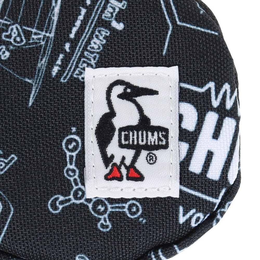 チャムス（CHUMS）（メンズ、レディース）リサイクルラウンドコインケース CH60-3573-Z290 ブラック | アウトドア・キャンプ用 ...