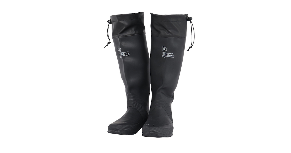 キウ（Kiu）（メンズ、レディース）パッカブルレインブーツ 2ND K468-900 | アウトドア・キャンプ用品はエルブレス