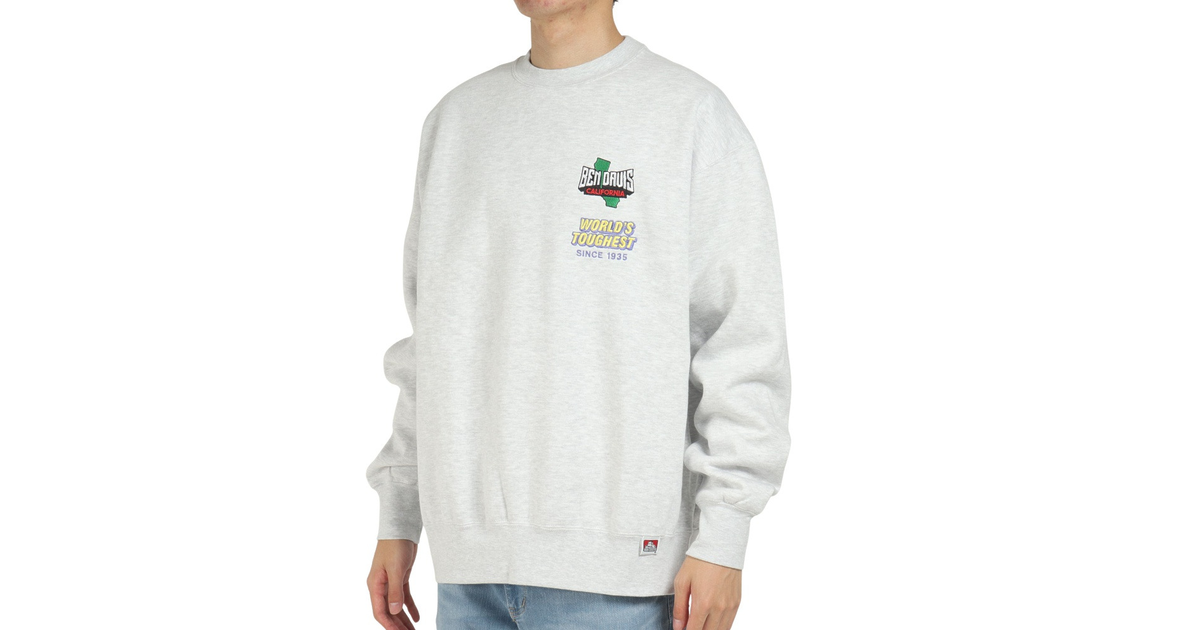 ベンデイビス｜パッチ クルーネックトレーナー 2780055-OTL - スポーツ用品はスーパースポーツゼビオ