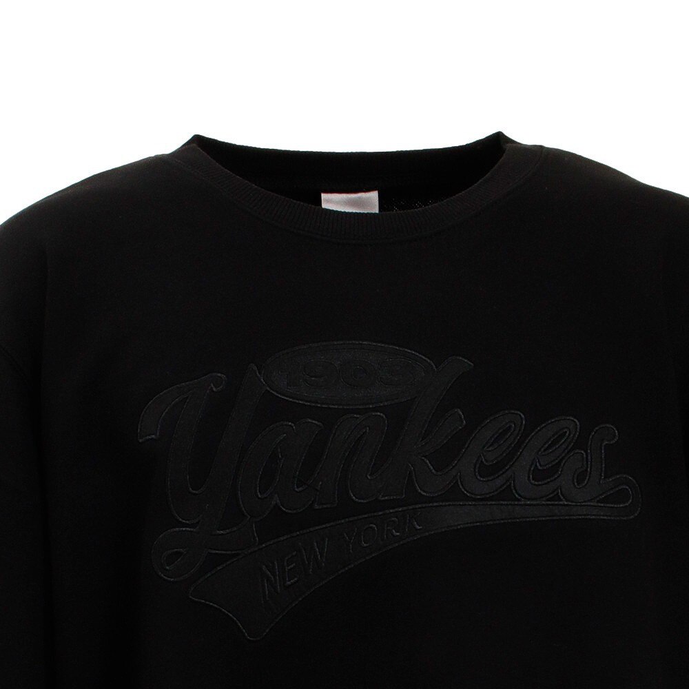 MJ・MLB（MJ・MLB）（メンズ）ヤンキース アップリケ長袖Tシャツ 3Lサイズ MM05-NY-1F02-BK-2XL | スポーツ用品はスーパースポーツゼビオ