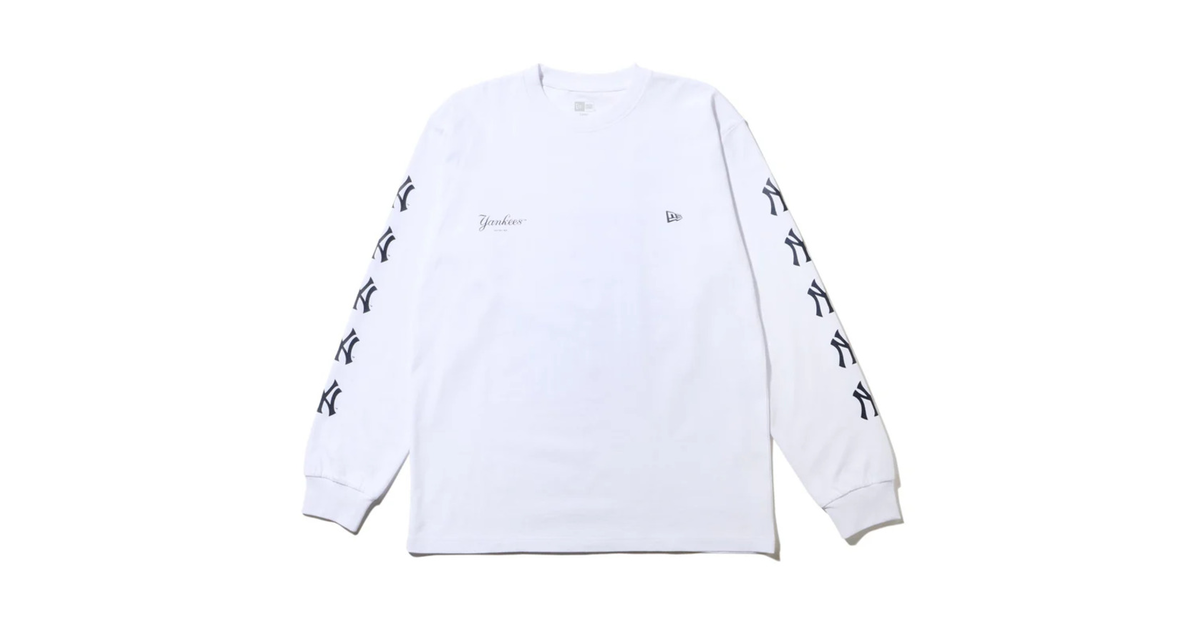 ニューエラ（NEW ERA）（メンズ、レディース）長袖 コットンTシャツ MLB Apparel ニューヨーク・ヤンキース 14324713 ...