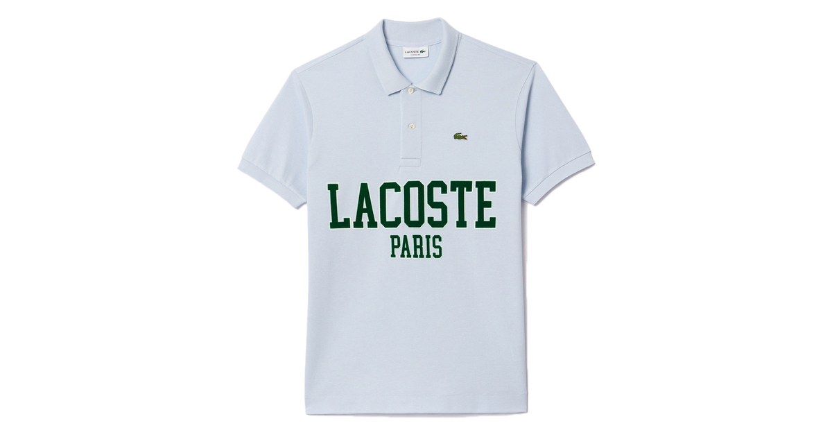 ラコステ（LACOSTE）（メンズ）オーバーサイズネームプリントポロシャツ PH7419-99 J2G | スポーツ用品はスーパースポーツゼビオ