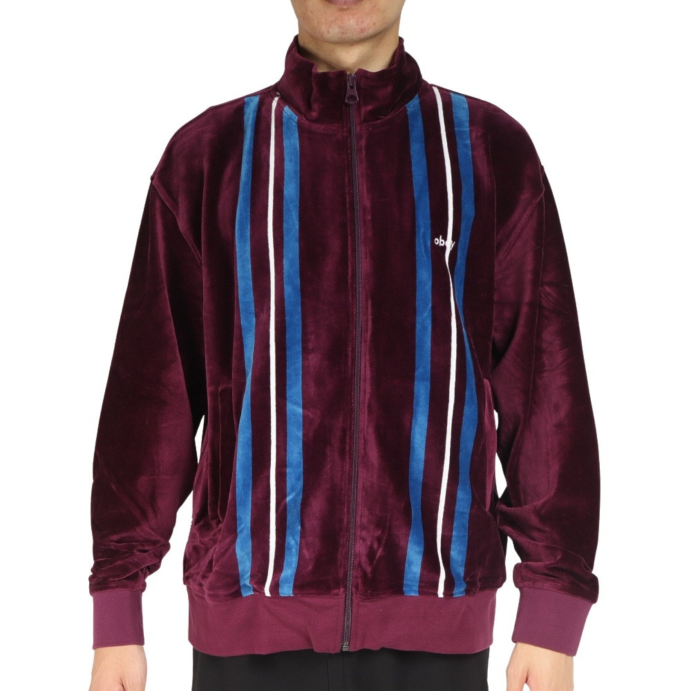 オベイ（OBEY）（メンズ）PROVECAL VELOUT ジップアップ モックネックシャツ 111620077BET22F | スポーツ用品 ...
