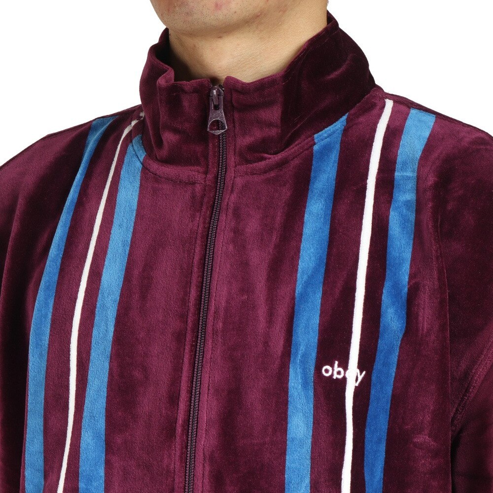オベイ（OBEY）（メンズ）PROVECAL VELOUT ジップアップ モックネックシャツ 111620077BET22F | スポーツ用品 ...