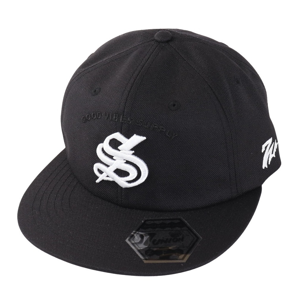 セブンユニオン（7UNION）（メンズ）ストラップバックキャップ セブンライトニング NGV-106-Black | スポーツ用品はスーパー ...