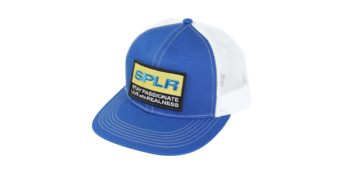 SPLR（SPLR）（メンズ）ラベル ロゴ メッシュキャップ 2412-18150-01120 | アウトドア・キャンプ用品はエルブレス