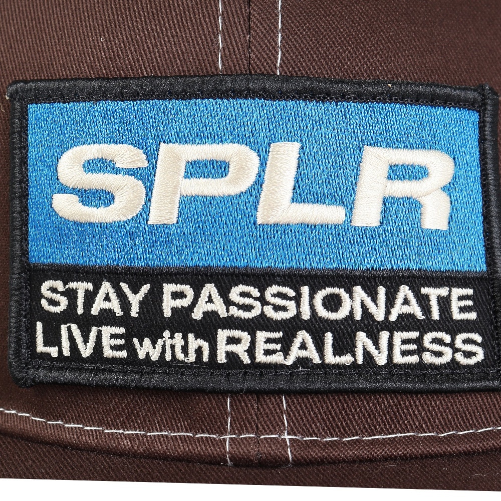 SPLR（SPLR）（メンズ）ラベル ロゴメッシュキャップ 2412-18150-01160 | スポーツ用品はスーパースポーツゼビオ