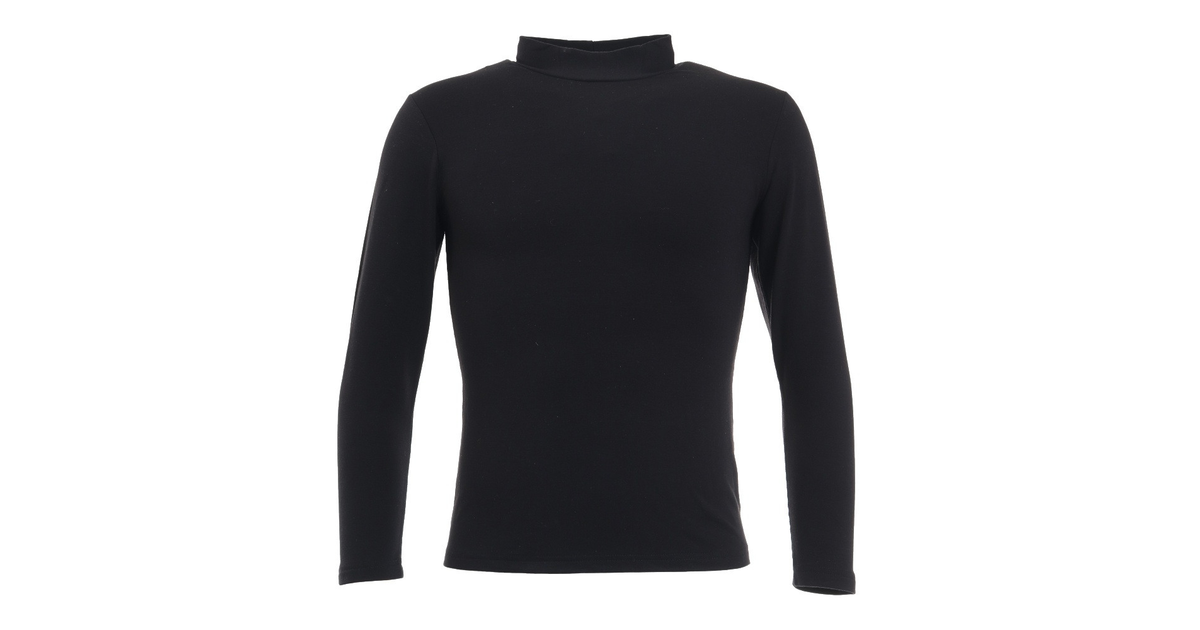 POLEWARDS｜VIATEX 9分袖ハイネックシャツ PW2LHU10BLK - スポーツ用品はスーパースポーツゼビオ