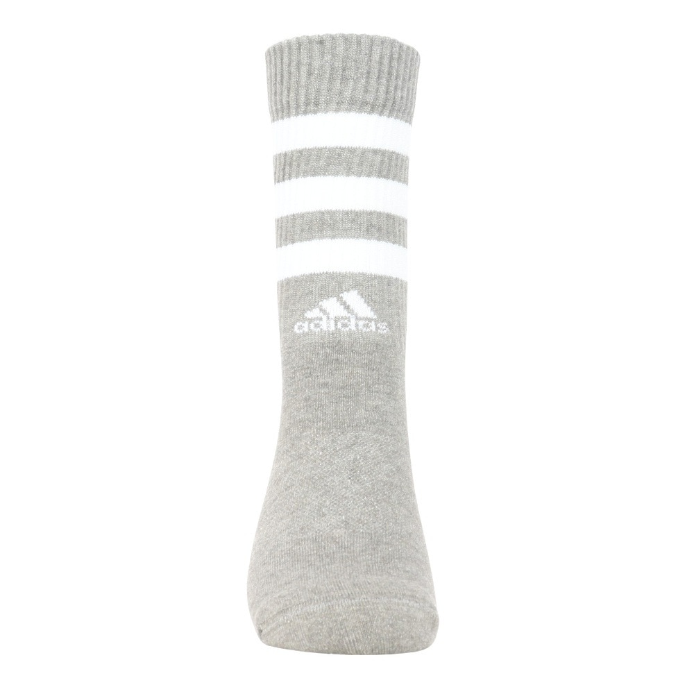 アディダス（adidas）（レディース）スリーストライプス ストーンウォッシュ クルーソックス 3足組 DTM89-IQ4151 | スポーツ ...