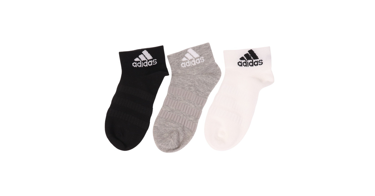 アディダス（adidas）（キッズ）ジュニア アンクル ソックス 3足組 FXI56-DZ9434 | スポーツ用品はスーパースポーツゼビオ