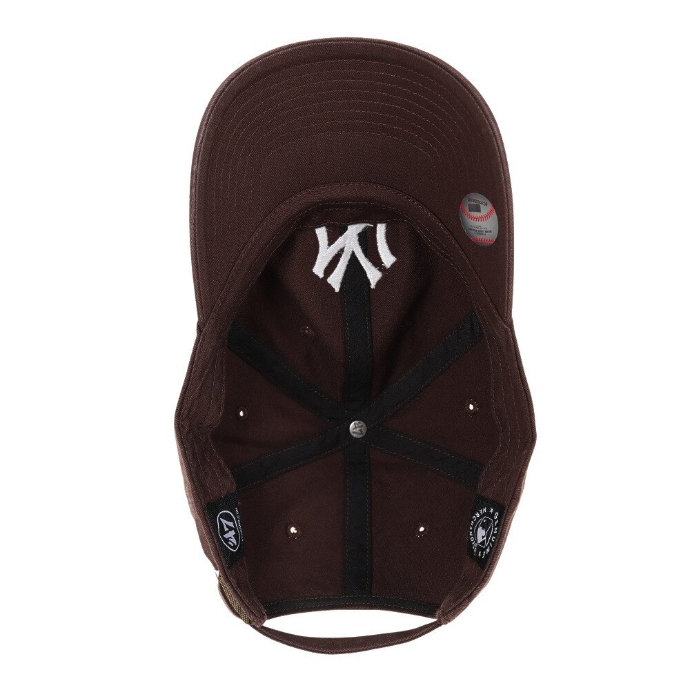 フォーティーセブン｜フォーティーセブン（47）（メンズ、レディース）Yankees 47 CLEAN UP キャップ Brow B-RGW17GWSNL-BW - スポーツ用品はスーパースポーツゼビオ