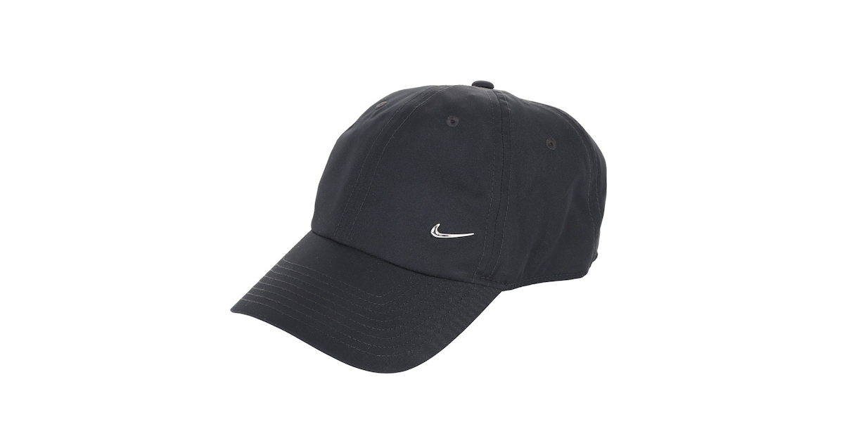 ナイキ（NIKE）（メンズ）ドライフィット クラブ CB MT スウッシュ キャップ FB5372-010 帽子 吸汗速乾 黒 | スポーツ用 ...