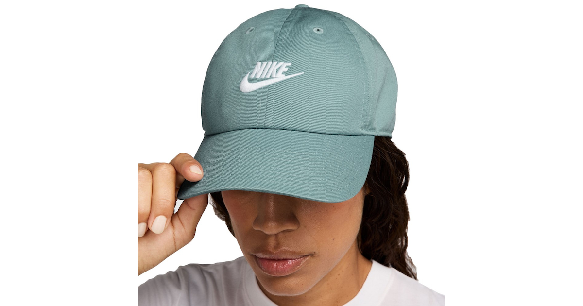 ナイキ（NIKE）（メンズ、レディース）帽子 クラブ キャップ 緑 S-Lサイズ FB5368-017 軽量 通気性 6パネル ロゴ 刺繍 スポーツキャップ サイズ調整可 | スポーツ用品は ...