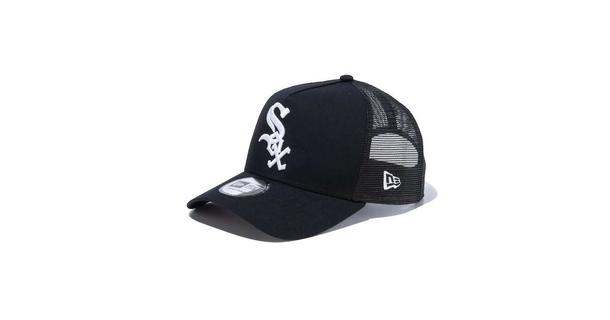 ニューエラ｜ニューエラ（NEW ERA）（メンズ、レディース）9FORTY A-Frame トラッカー タイプライター シカゴ・ホワイト ...