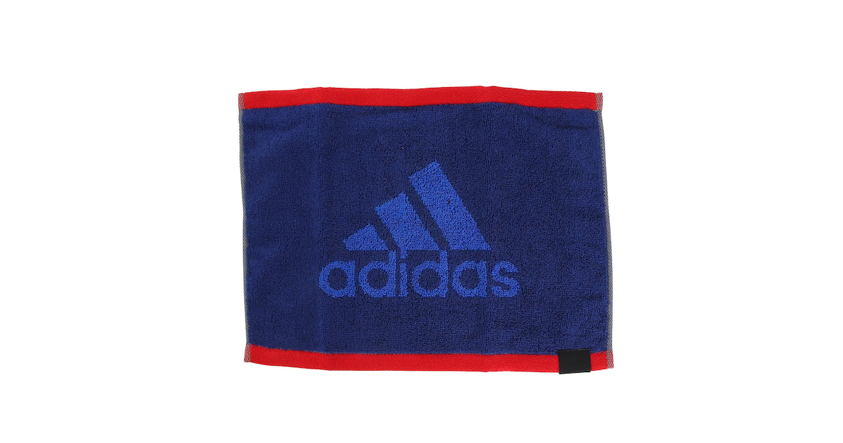 アディダス（adidas）（メンズ、レディース、キッズ）ハンドタオル ADJT-939 BLU | スポーツ用品はスーパースポーツゼビオ