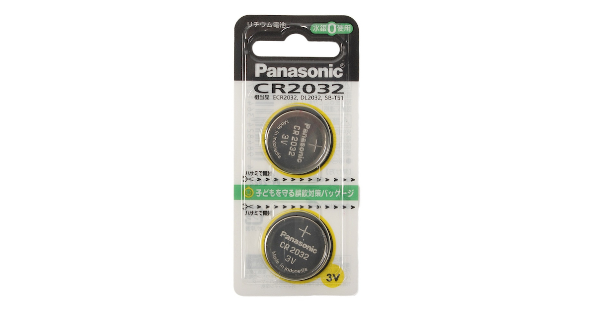 パナソニック（Panasonic）（メンズ、レディース）コイン形 リチウム電池 CR2032 2P | スポーツ用品はスーパースポーツゼビオ